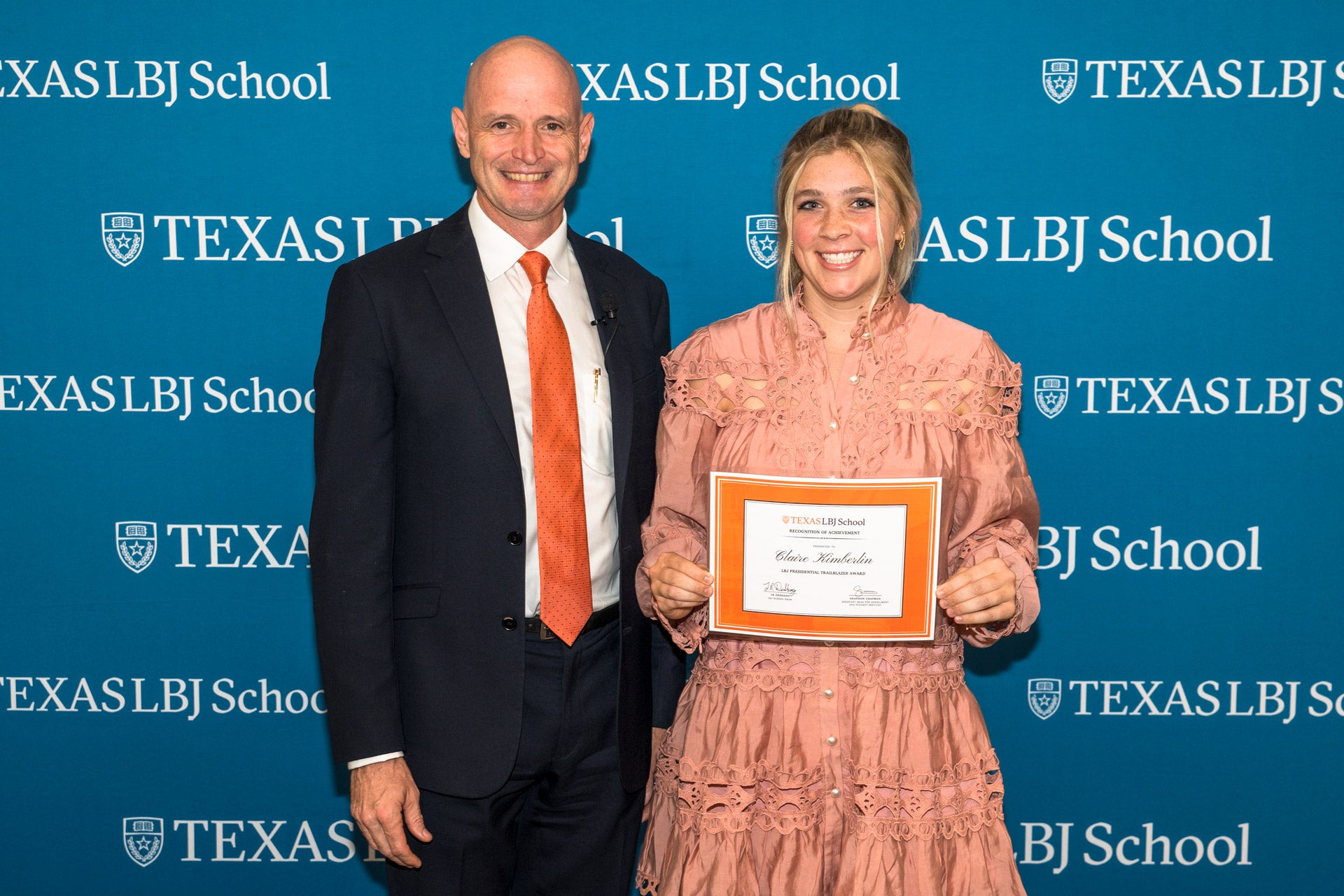 Twenty-five recognitions given at LBJ School spring awards night | LBJ ...